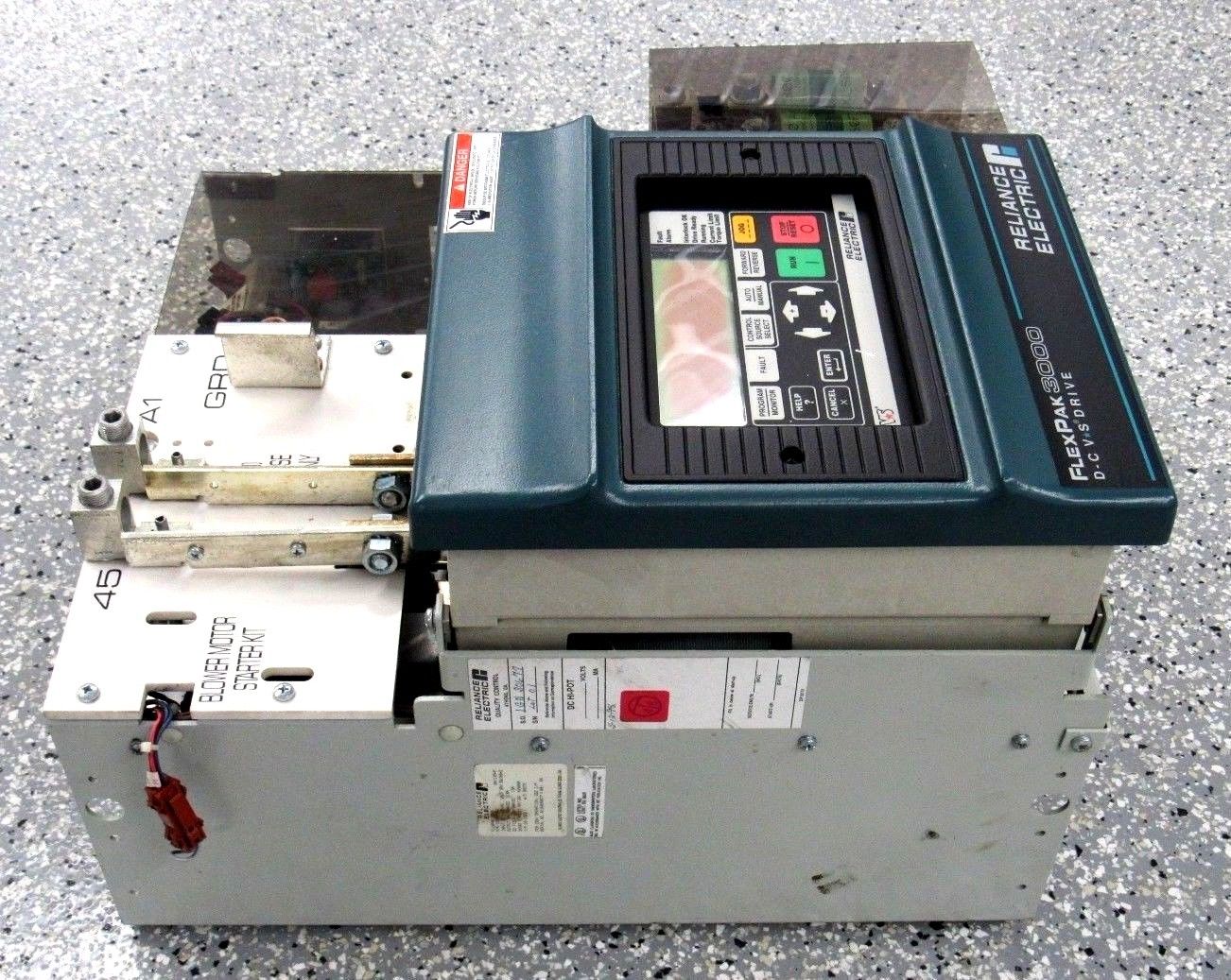 USED RELIANCE ELECTRIC 125FN4021 FLEXPAK 3000 DC DRIVE - SB Industrial ...