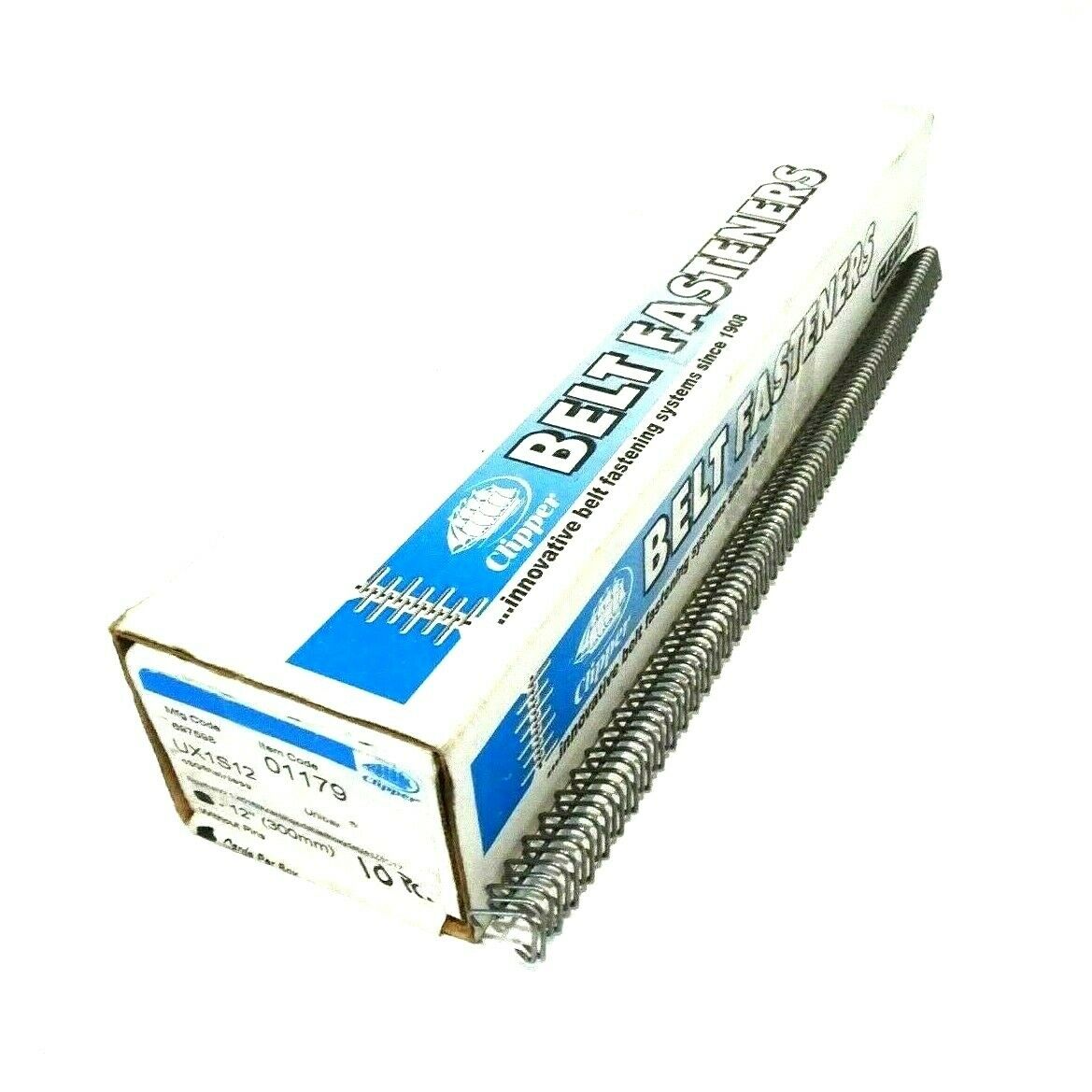 10 NEW CLIPPER 697598 BELT FASTENERS 01179 12" - SB Industrial Supply, Inc.