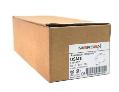 12 NEW MERSEN USM1I FUSEHOLDERS L214462 - SB Industrial Supply, Inc.