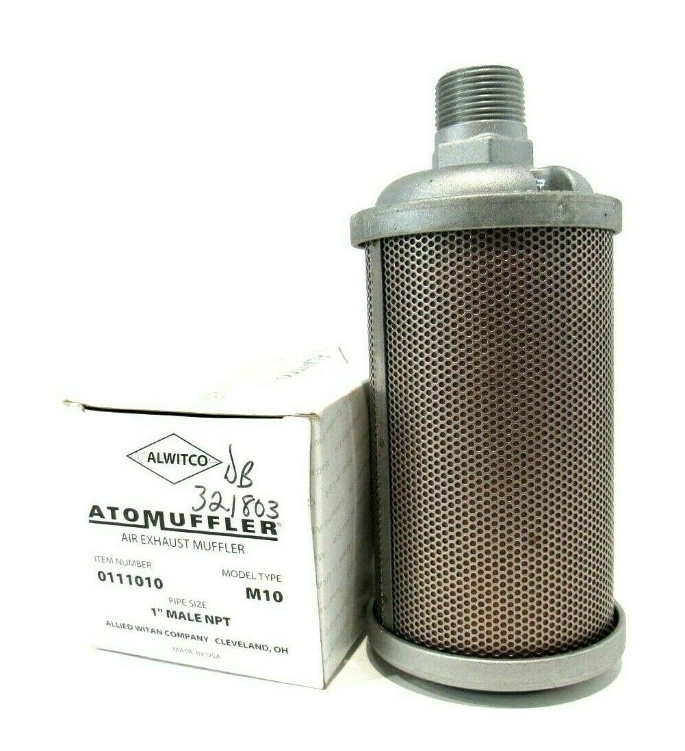 NEW ALWITCO 0111010 AIR EXHAUST MUFFLER - SB Industrial Supply, Inc.