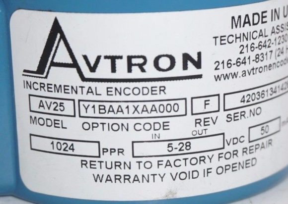 NEW AVTRON AV25 INCREMENTAL ENCODER - SB Industrial Supply, Inc.