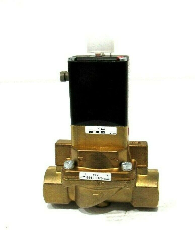 NEW BURKERT 5282 A 3/4 NBR BR SOLENOID VALVE 145PSI 00456894 ...
