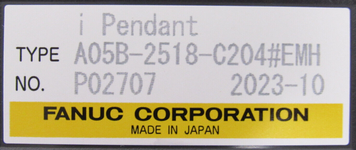 NEW FANUC A05B-2518-C204#EMH TEACH I PENDANT A05B2518C204EMH - SB ...