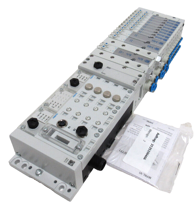 NEW FESTO 569926 MANIFOLD MPAL-VI 533345 CPX-F839 CPX-AB-8-M8-3POL CPX ...
