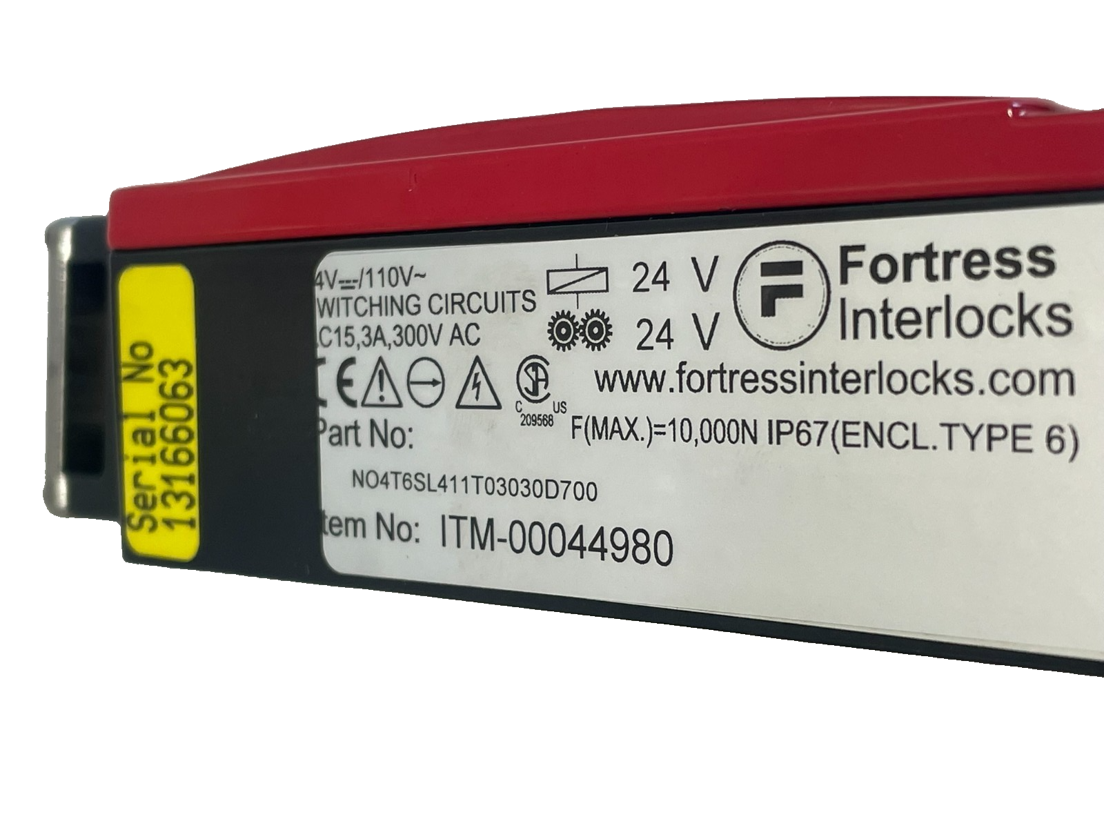 NEW FORTRESS INTERLOCKS ITM-00044980 ENCLOSURE BODY 24V - SB Industrial ...