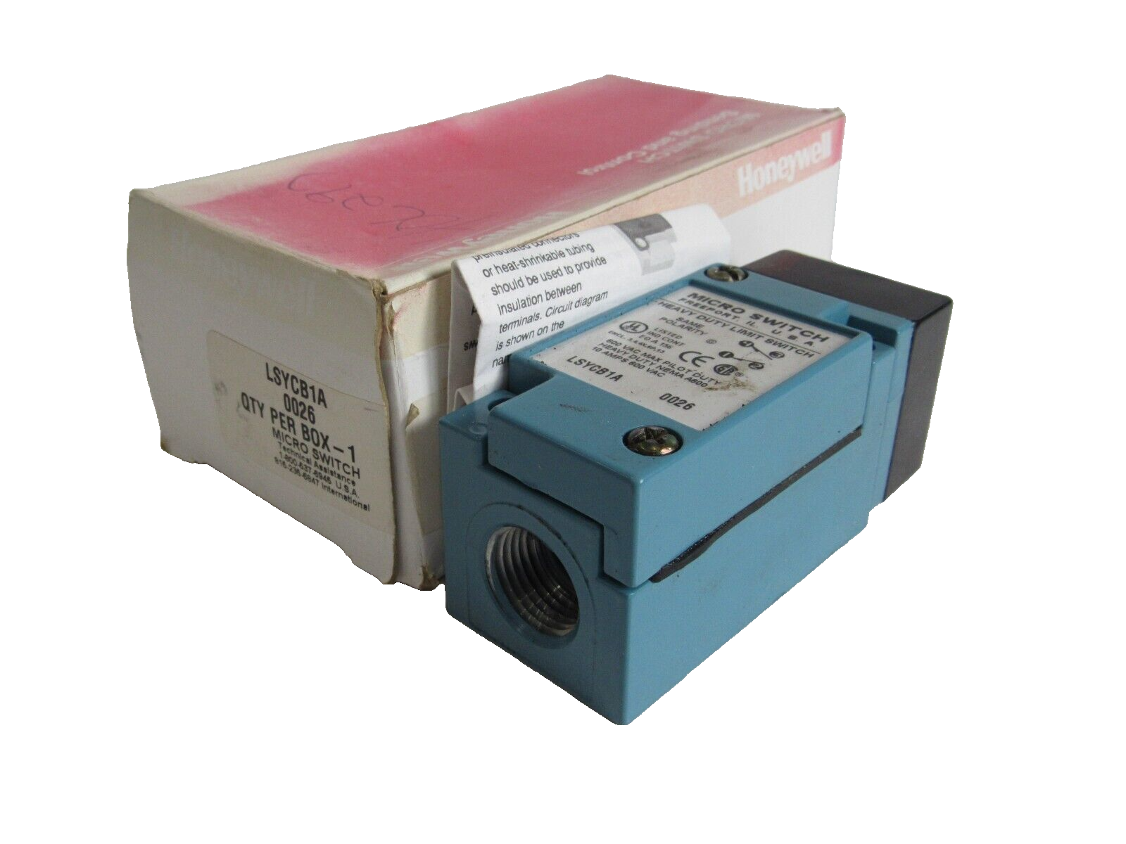 NEW HONEYWELL LSYCB1A LIMIT SWITCH - SB Industrial Supply, Inc.
