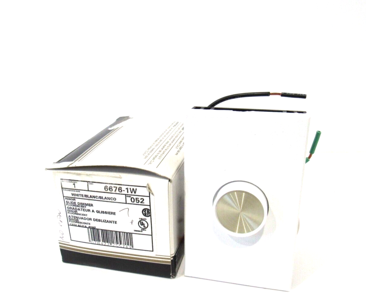 NEW LEVITON 6676-1W FLUORESCENT DIMMER 66761W - SB Industrial Supply, Inc.