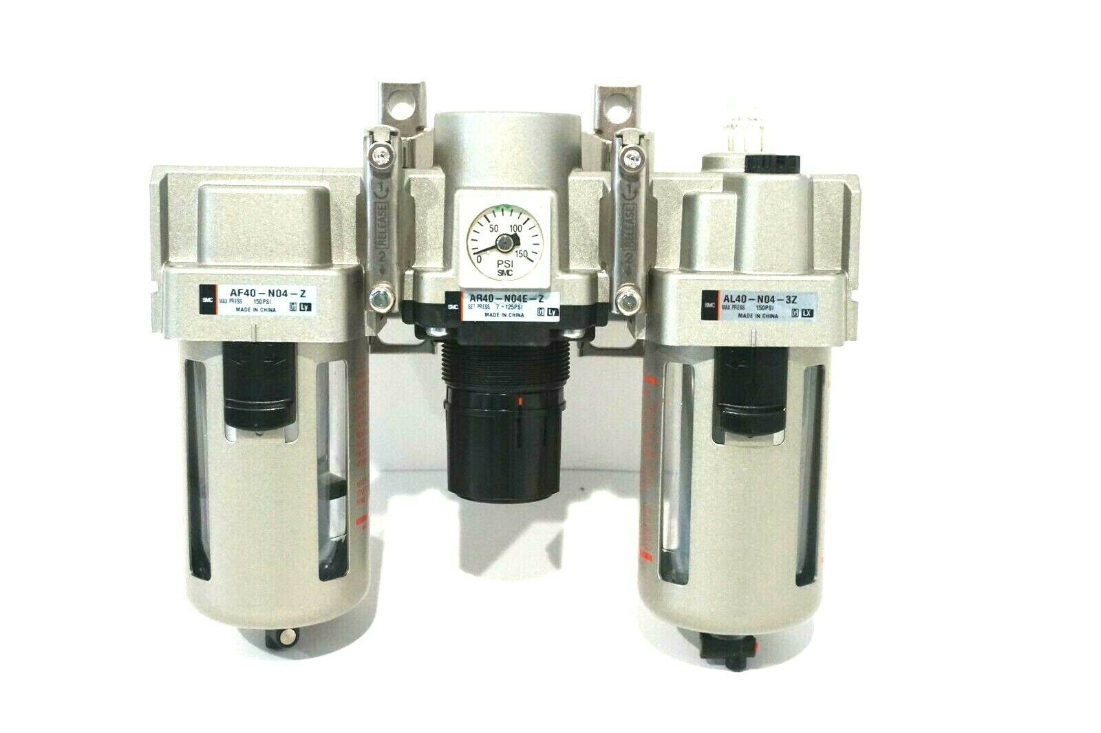 NEW SMC AC40-N04E-3Z FILTER /REGULATOR ASSY. NACV13U AC40N04E3Z - SB ...