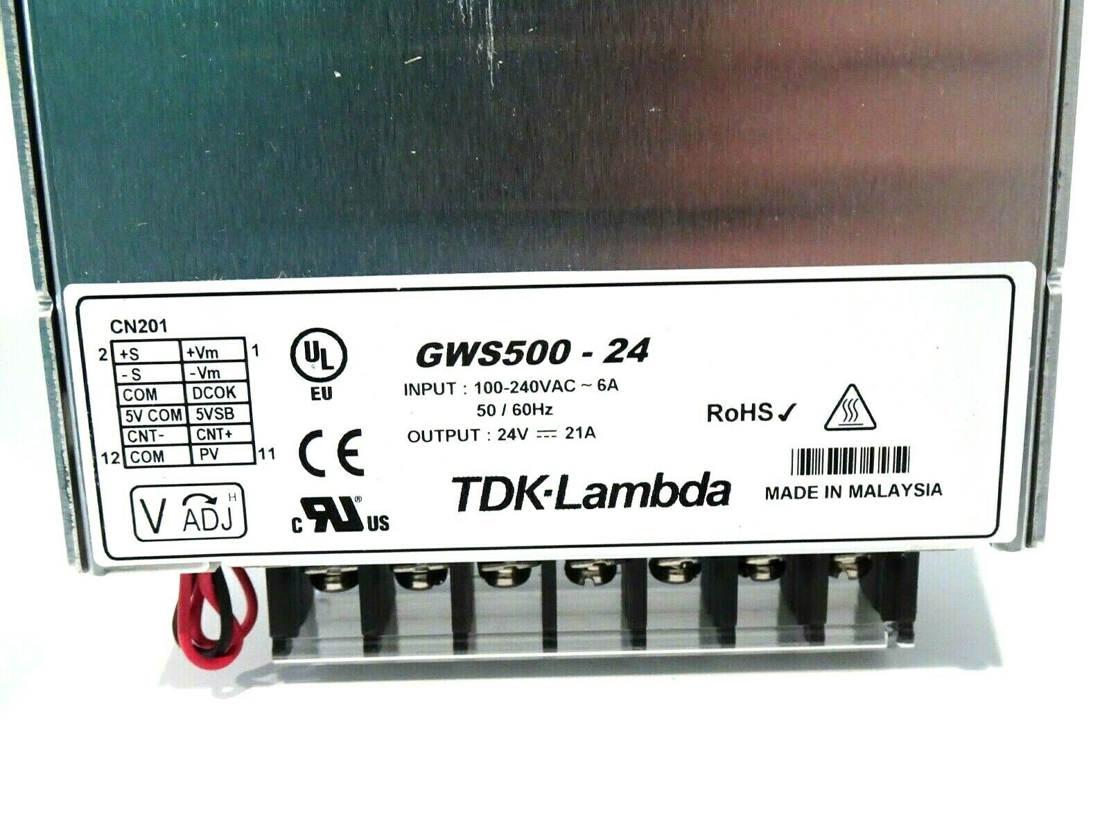 NEW TDK-LAMBDA GWS500-24 POWER SUPPLY GWS50024 - SB Industrial Supply, Inc.