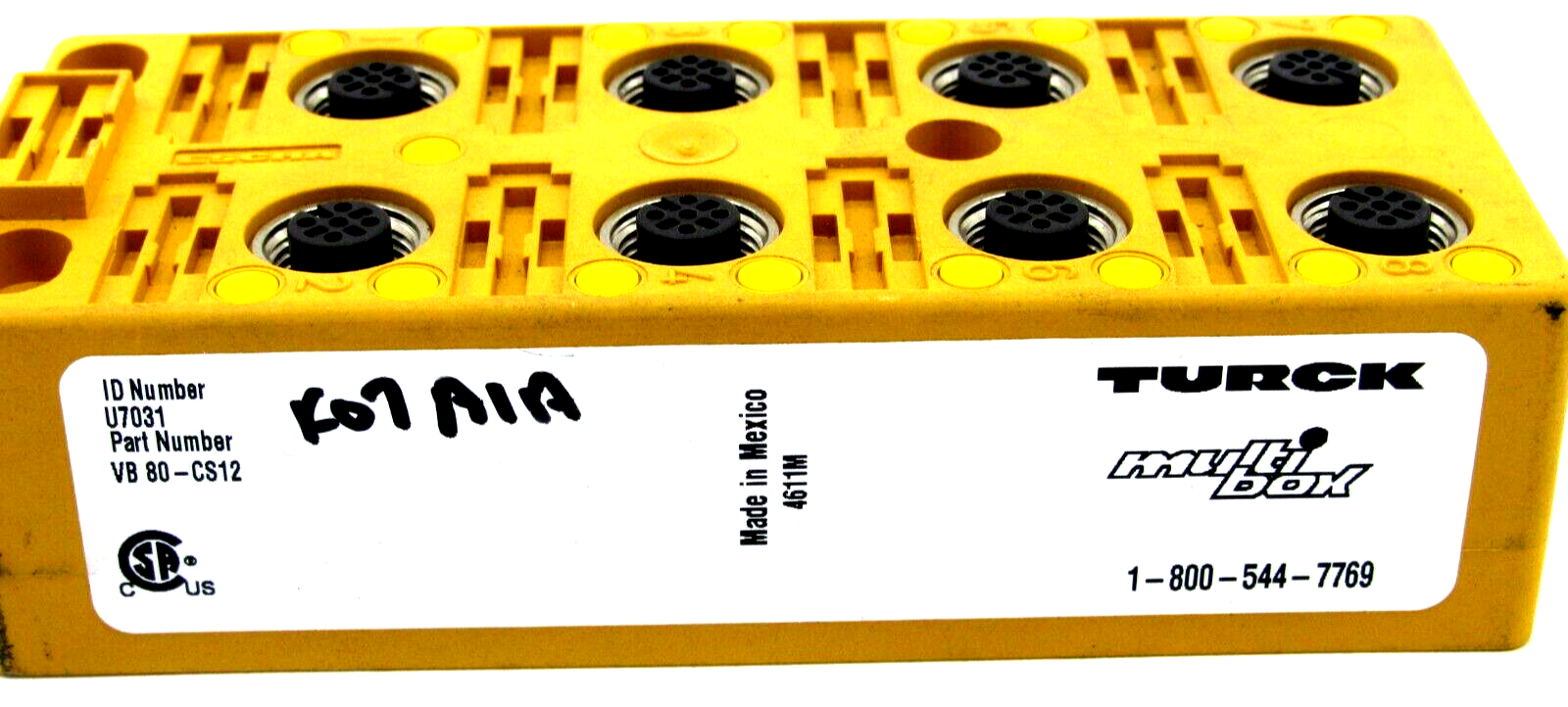 NEW TURCK ELEKTRONIK VB-80-CS12 JUNCTION BOX VB80CS12 - SB Industrial ...