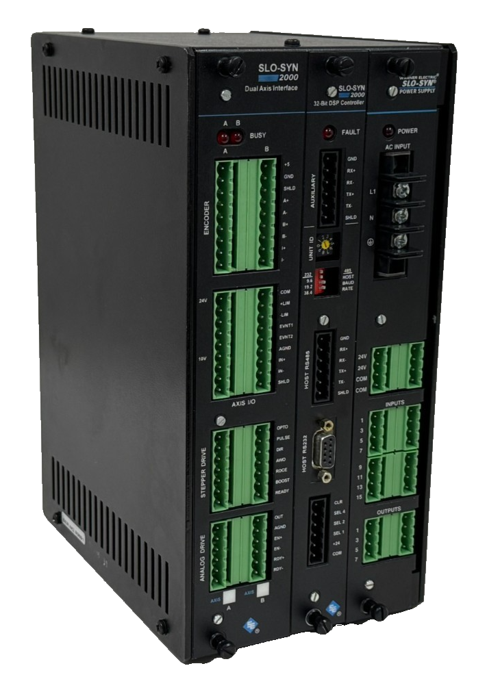 NEW WARNER ELECTRIC MX2000-2A SLO-SYN MULTI-AXIS CONTROLLER MX2000 - SB ...