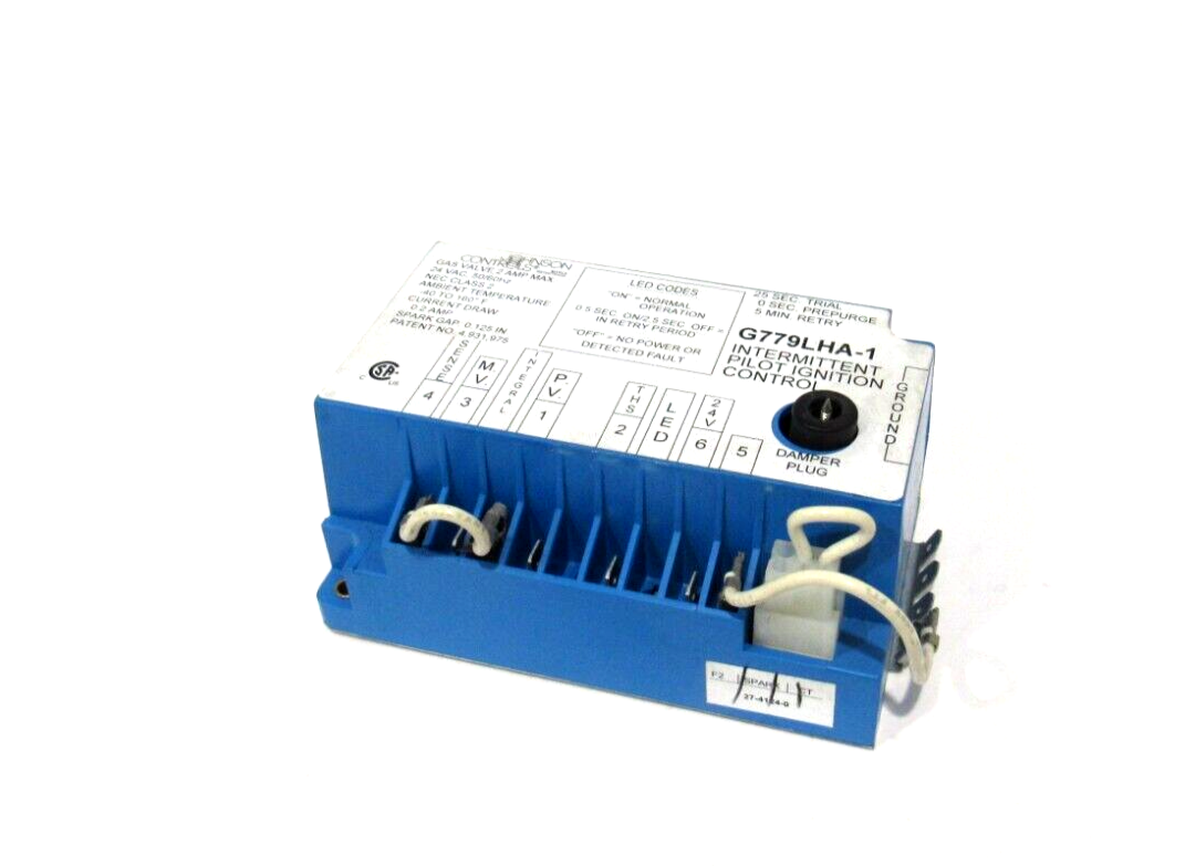 USED JOHNSON CONTROLS G779LHA-1 PILOT IGNITION CONTROL G779LHA1 - SB ...