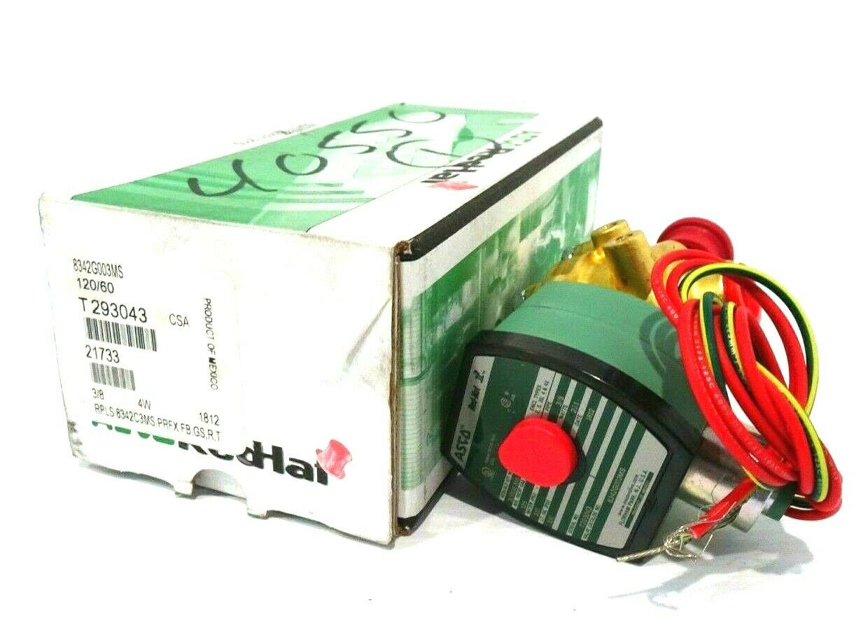 NEW ASCO 8342G003MS SOLENOID VALVE 120/60 - SB Industrial Supply, Inc.