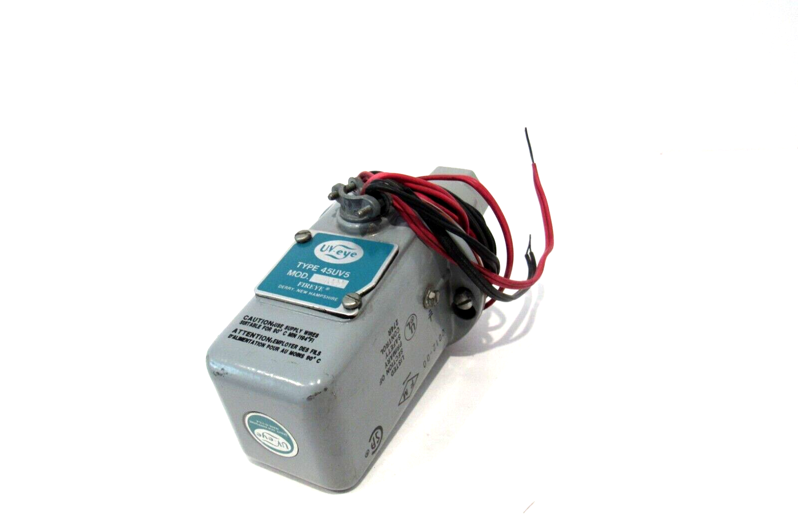 NEW FIREYE 45UV5 UV SCANNER MODEL 1009 - SB Industrial Supply, Inc.