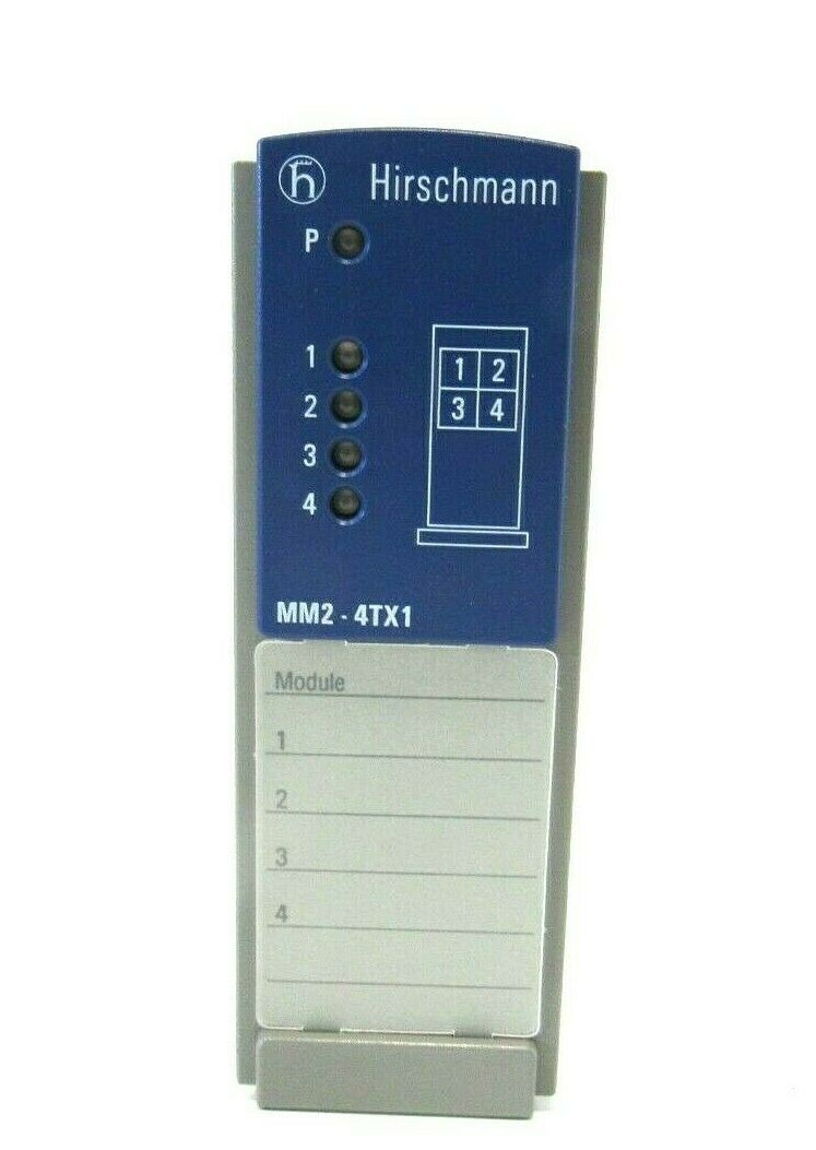 NEW HIRSHMANN MM2-4TX1 MICE MEDIA MODULE MM24TX1 - SB Industrial Supply ...
