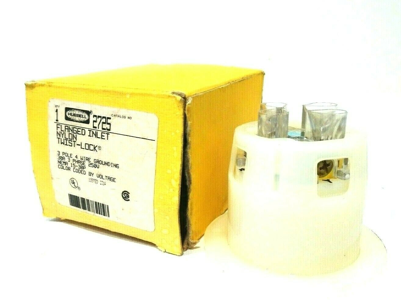 NEW HUBBELL 2725 FLANGED INLET - SB Industrial Supply, Inc.