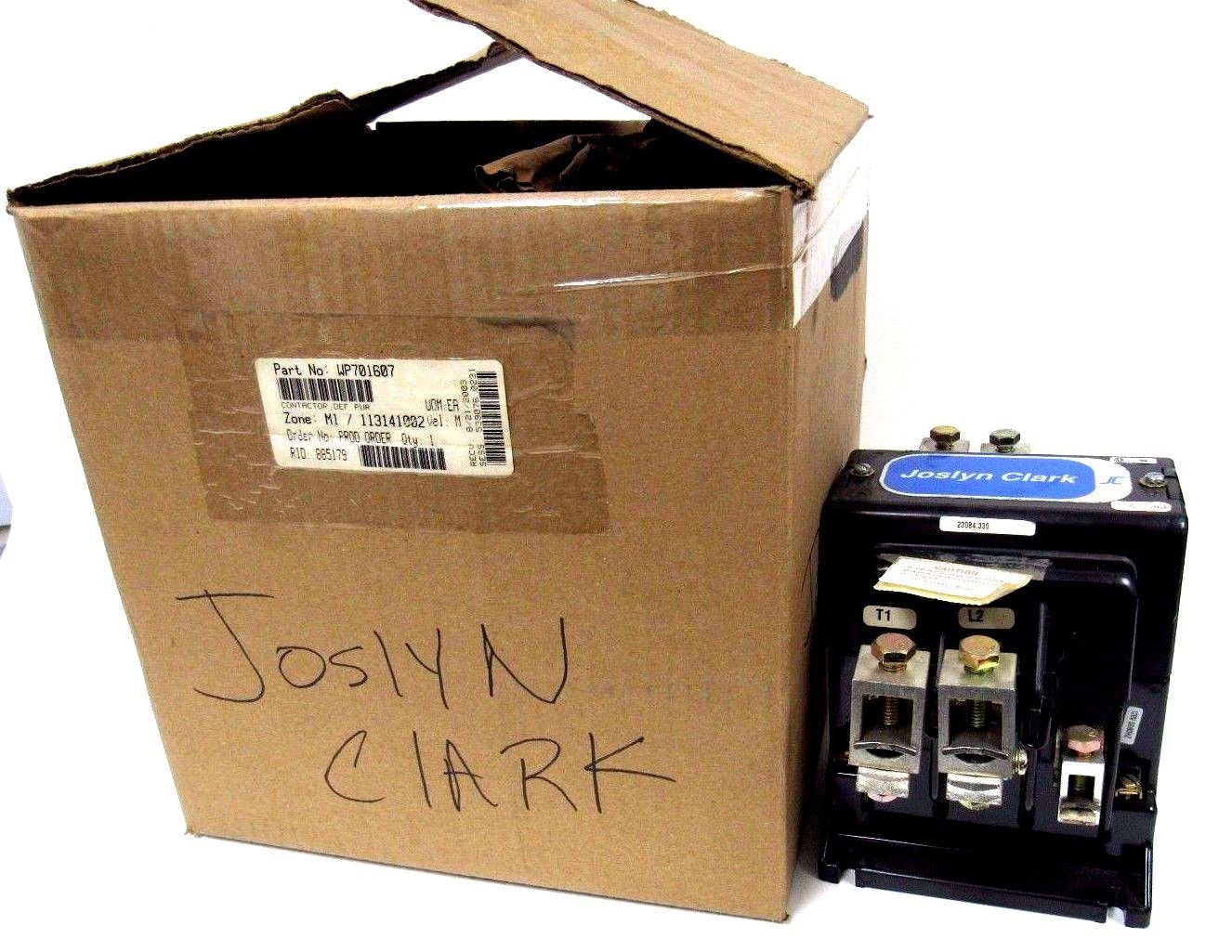 NEW JOSLYN CLARK 5DP9-21100 CONTACTOR 5DP921100 260A 500VDC - SB ...