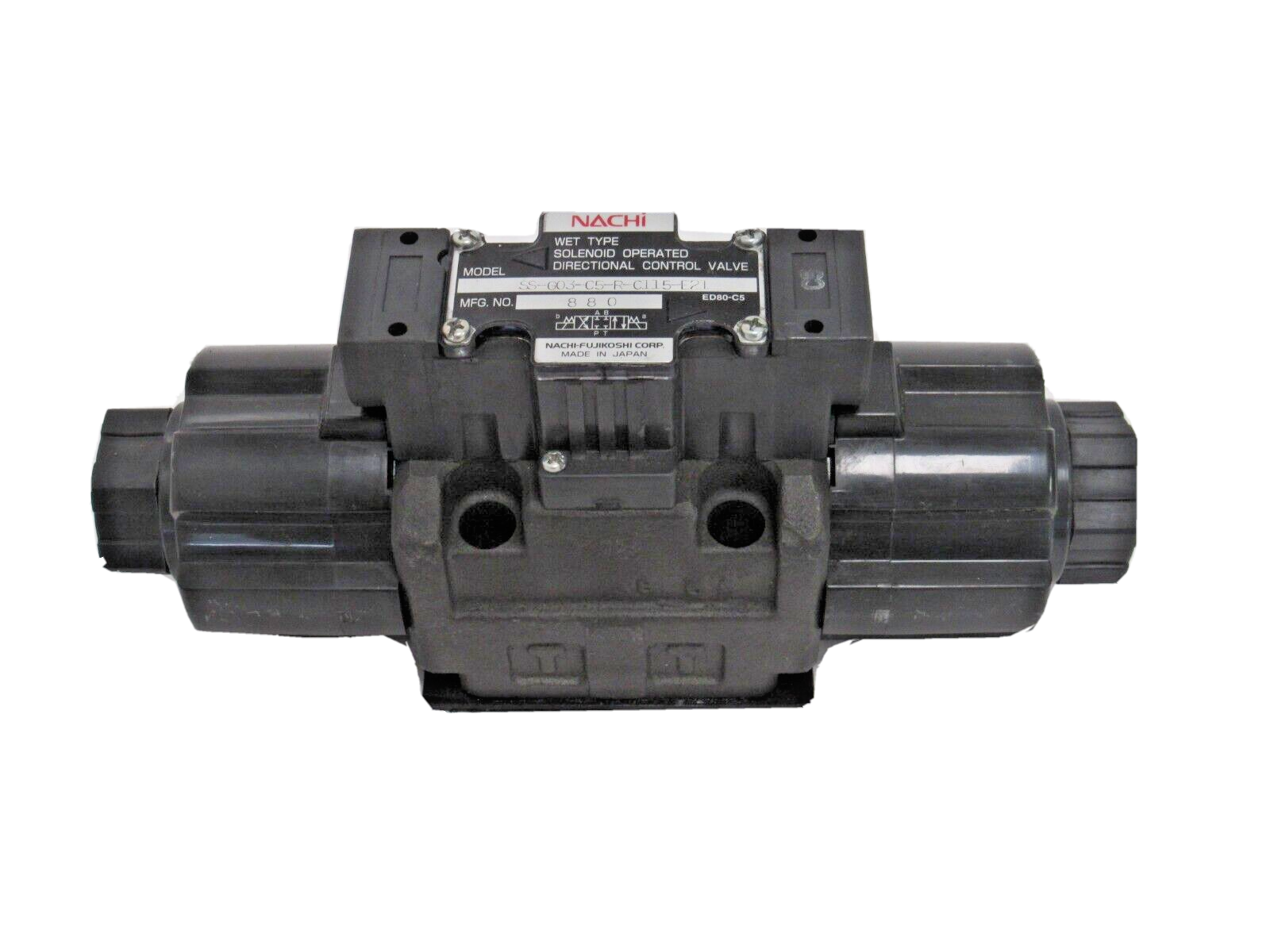 NEW NACHI SS-G03-C5-R-C115-E21 SOLENOID VALVE SSG03C5RC115E21 - SB ...