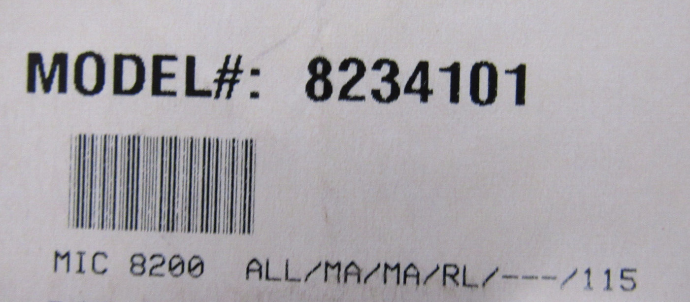 NEW PARTLOW MIC 8200 TEMPERATURE CONTROLLER 8234101 MIC8200 - SB ...