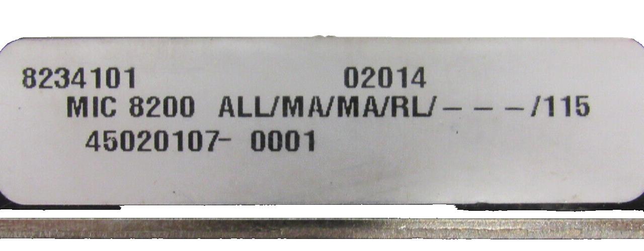 NEW PARTLOW MIC 8200 TEMPERATURE CONTROLLER 8234101 MIC8200 - SB ...