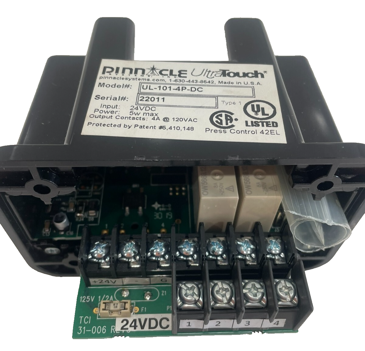 NEW PINNACLE SYSTEMS UL-101-4P-DC ULTRA TOUCH SAFETY SWITCH UL1014PDC ...