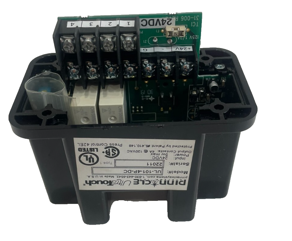 NEW PINNACLE SYSTEMS UL-101-4P-DC ULTRA TOUCH SAFETY SWITCH UL1014PDC ...