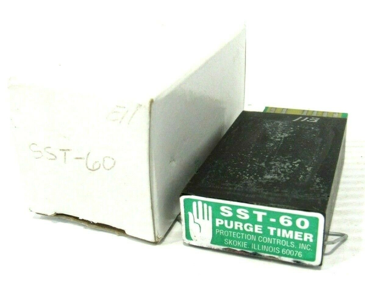 NEW PROTECTION CONTROLS SST-60 PURGE TIMER SST60 - SB Industrial Supply ...