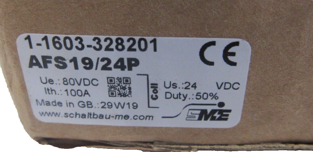 NEW SCHALTBAU AFS19/24P DBL POLE CONTACTOR AFS19 24 - SB Industrial ...