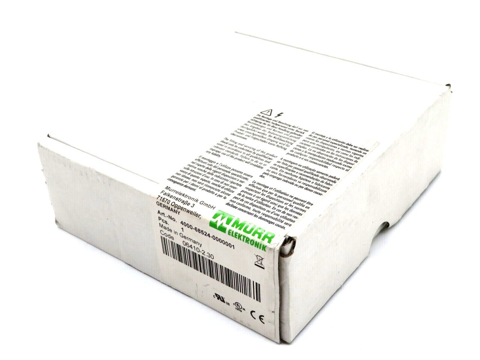 NEW SEALED MURR ELEKTRONIK 4000-68524-0000001 MODLINK GRAY ...