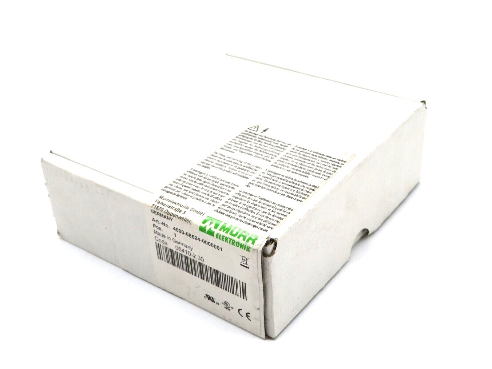 NEW SEALED MURR ELEKTRONIK 4000-68524-0000001 MODLINK GRAY ...