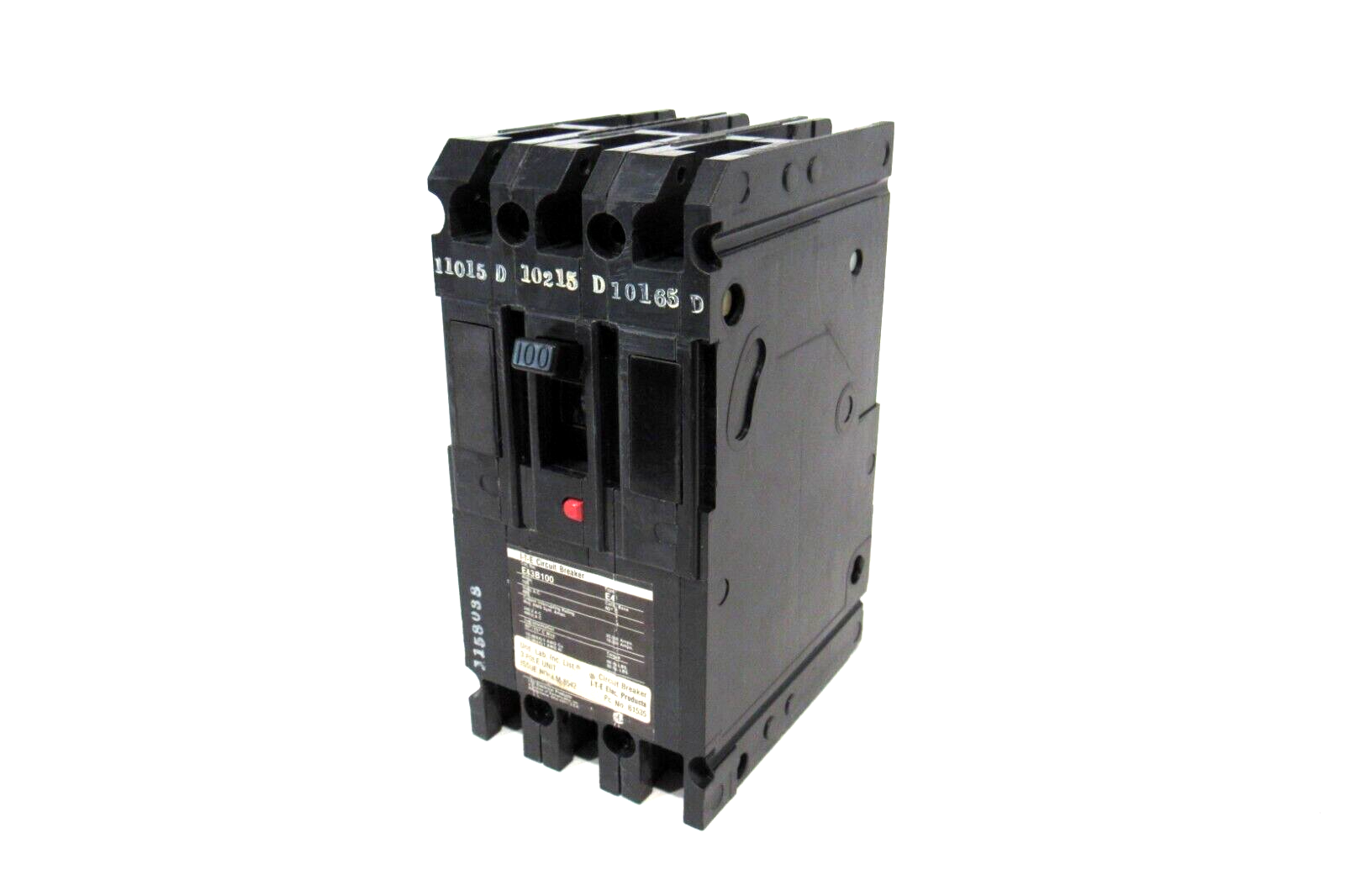 NEW SIEMENS E43B100 CIRCUIT BREAKER 3 POLE - SB Industrial Supply, Inc.