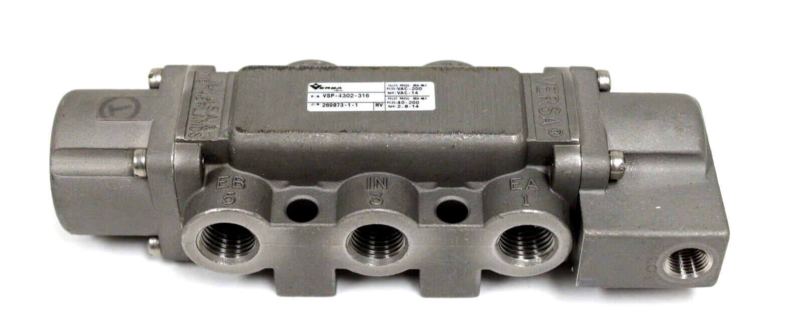 NEW VERSA VSP-4302-316 SOLENOID VALVE VSP4302316 - SB Industrial Supply ...