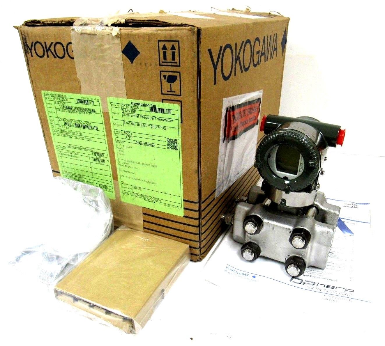 NEW YOKOGAWA EJA130E-JMS4G-712ED/FF1/D1 DIFFERENTIAL PRESSURE ...