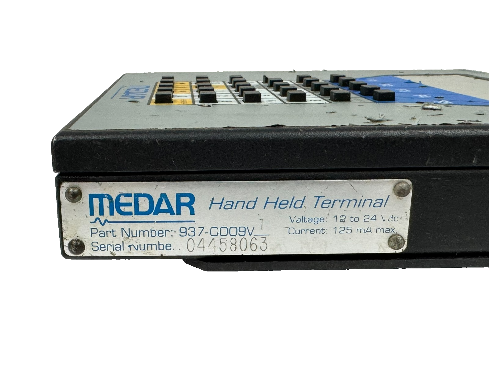 USED MEDAR 937-0009V1 HAND-HELD TERMINAL DEP100S - SB Industrial Supply ...
