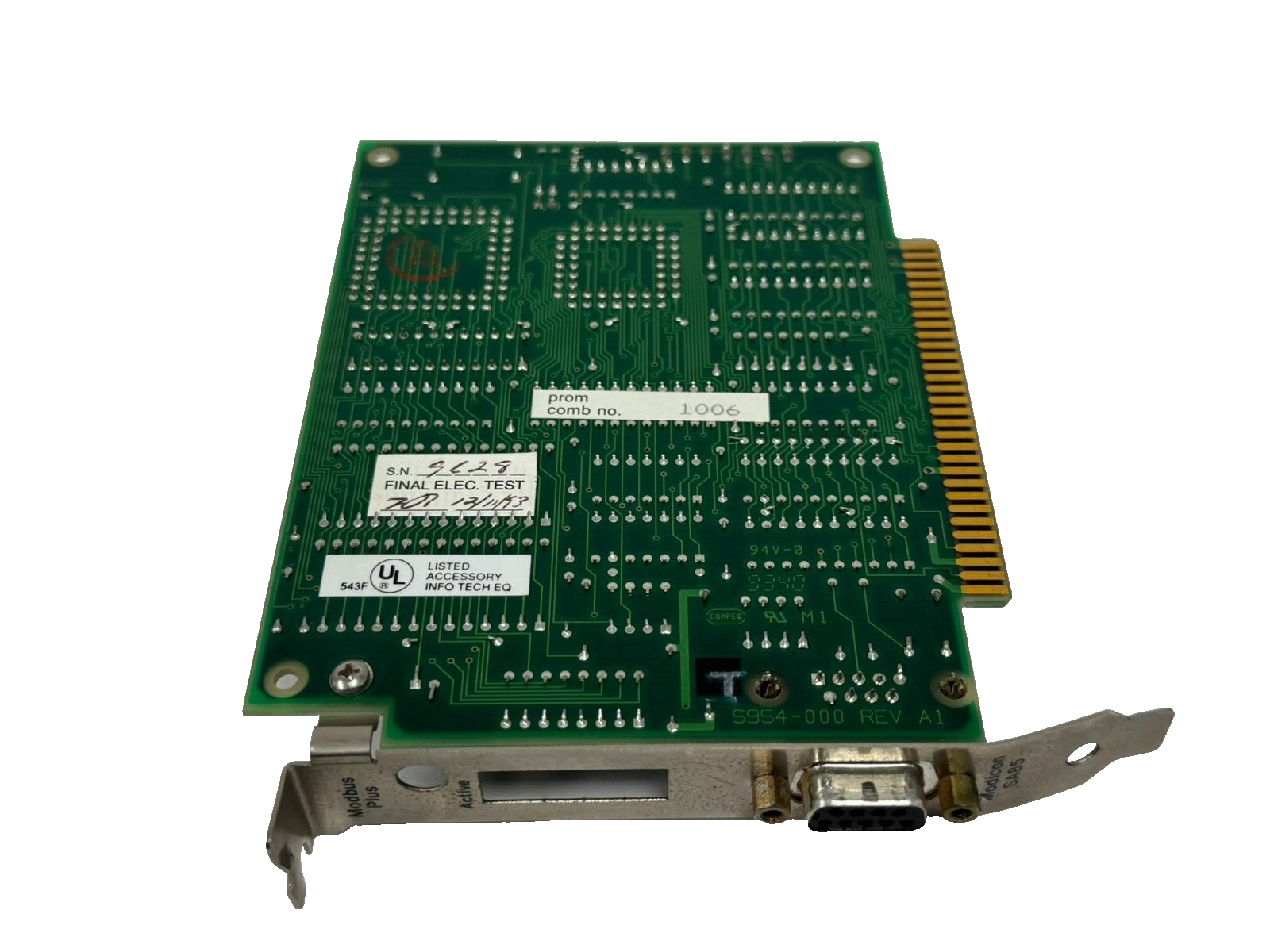 USED MODICON AM-SA85-000 MBUS+ NETWORK ADAPTER AMSA85000 - SB ...
