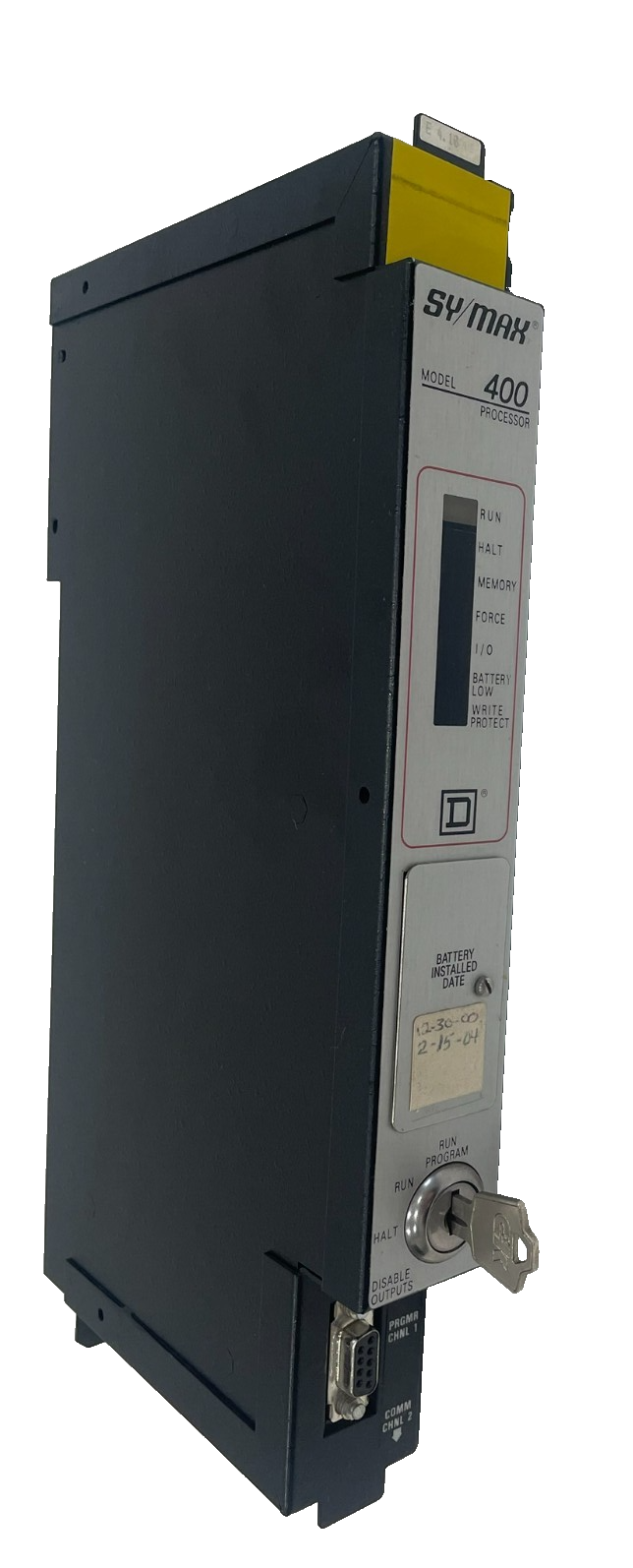 USED SQUARE D SY/MAX 8020-SCP-444 PROCESSOR MODULE 5VDC 3.5AMPS 8020 ...