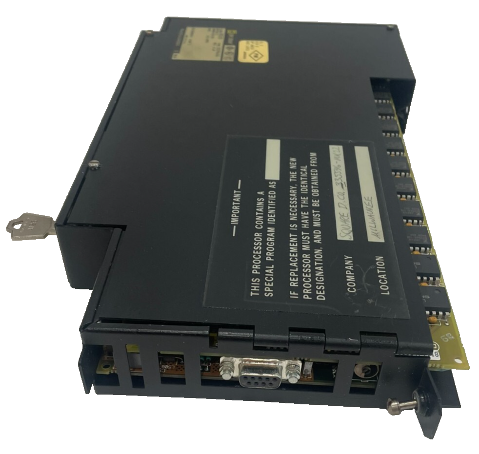 USED SQUARE D SY/MAX 8020-SCP-444 PROCESSOR MODULE 5VDC 3.5AMPS 8020 ...