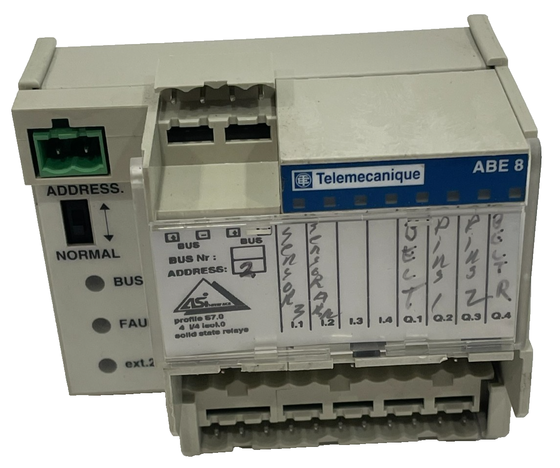 USED TELEMECANIQUE ABE8 S44SBB1 I/O INTERFACE MODULE ABE8S44SBB1 - SB ...
