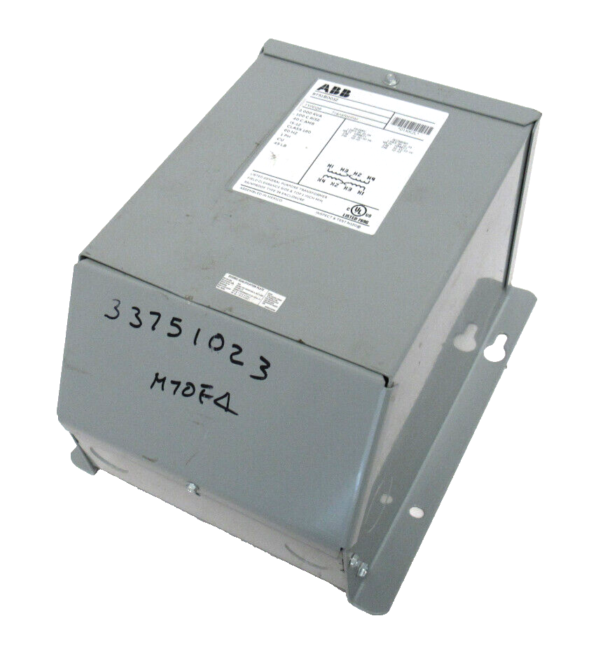 NEW ABB 9T51B0032 TRANSFORMER 2 KVA TYPE QB - SB Industrial Supply, Inc.