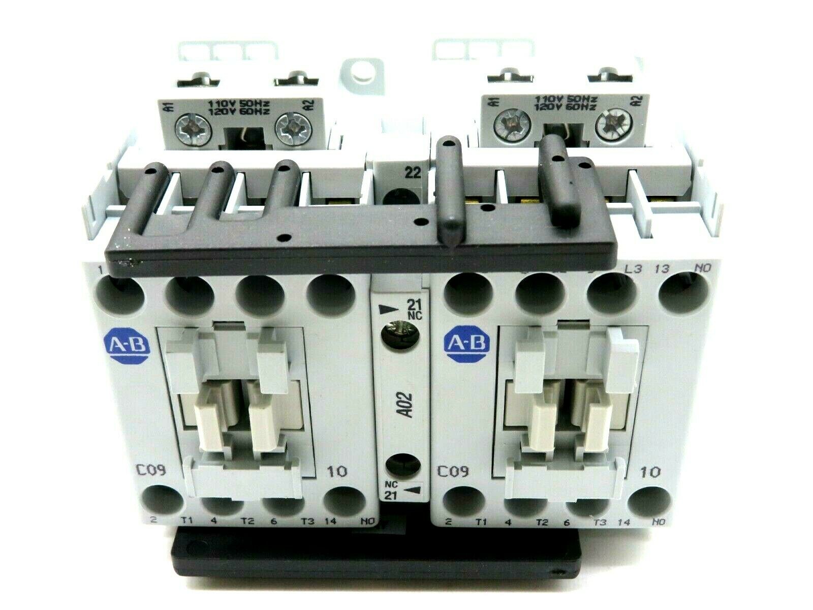 NEW ALLEN BRADLEY 104-C09D22 REVERSING CONTACTOR SERIES B 104C09D22 ...