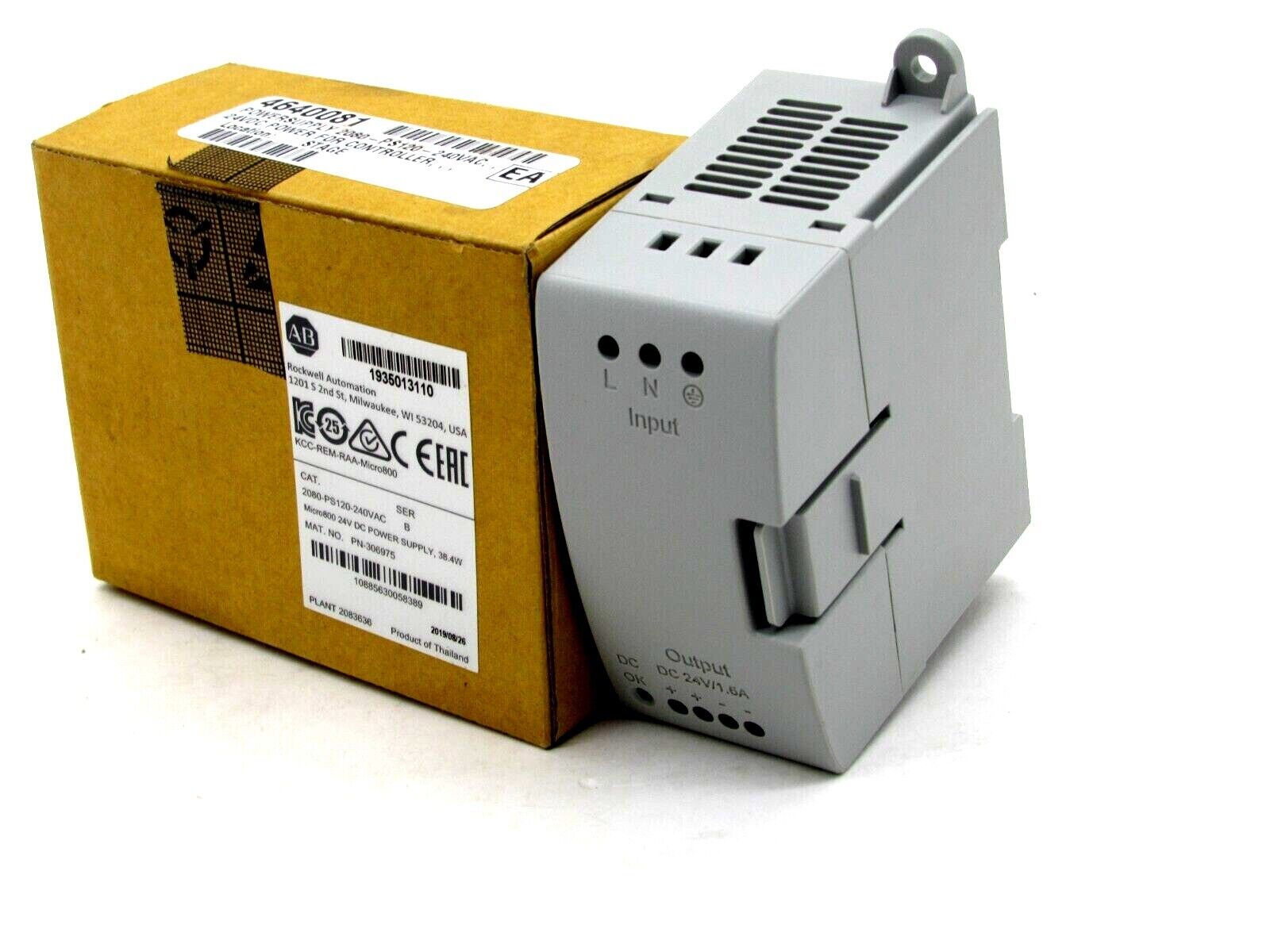 NEW ALLEN BRADLEY 2080-PS120-240VAC POWER SUPPLY 2080PS120240VAC - SB ...