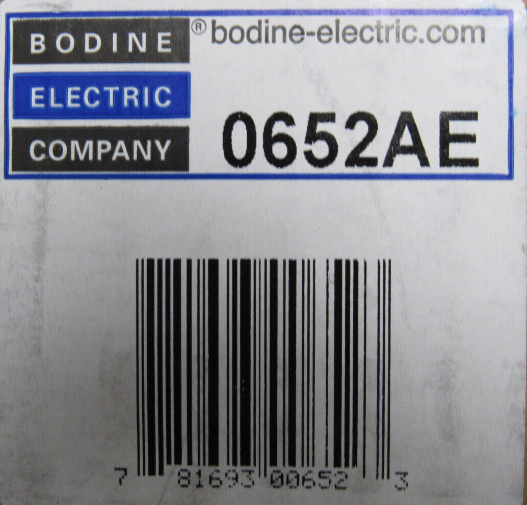 NEW BODINE ELECTRIC 42R5BFSI-FX3 GEARMOTOR 20:1 115V 0652AE 42R5BFSIFX3 ...
