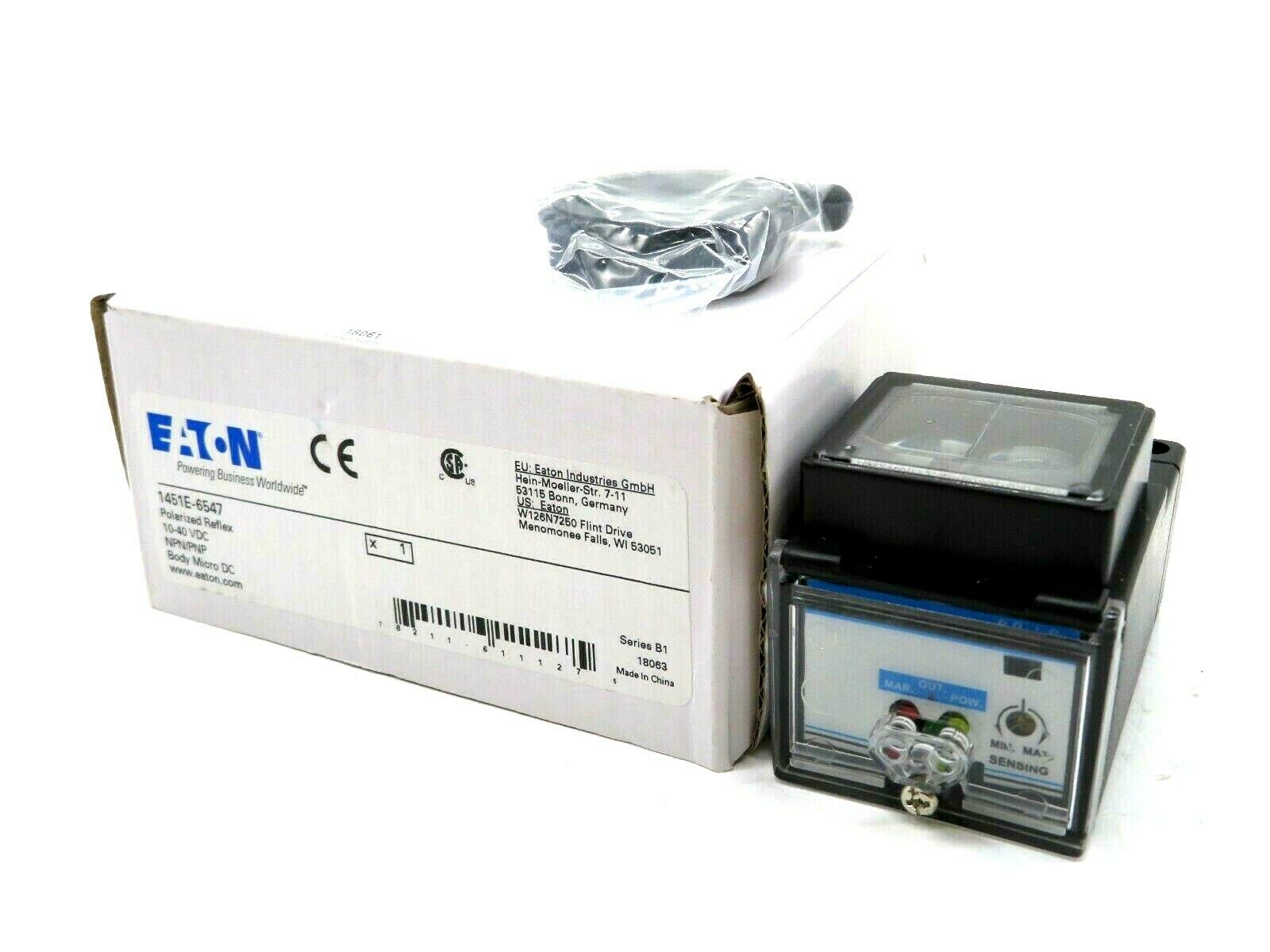 NEW EATON CORP 1451E-6547 PHOTO SENSOR SERIES B1 1451E6547 - SB ...