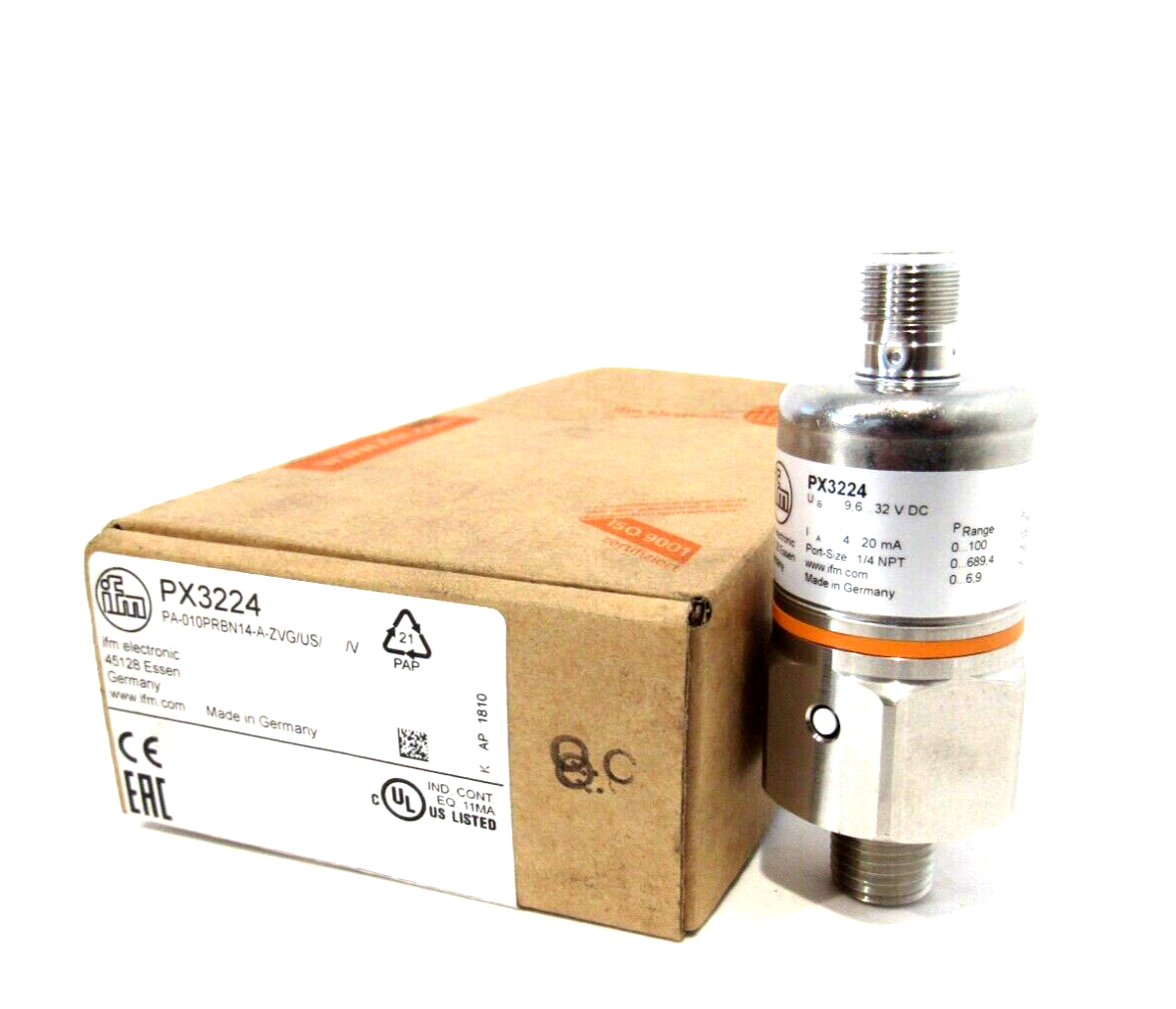 NEW EFECTOR PA-010PRBN14-A-ZVG/US/ /V PRESSURE TRANSMITTER PX3224 - SB ...