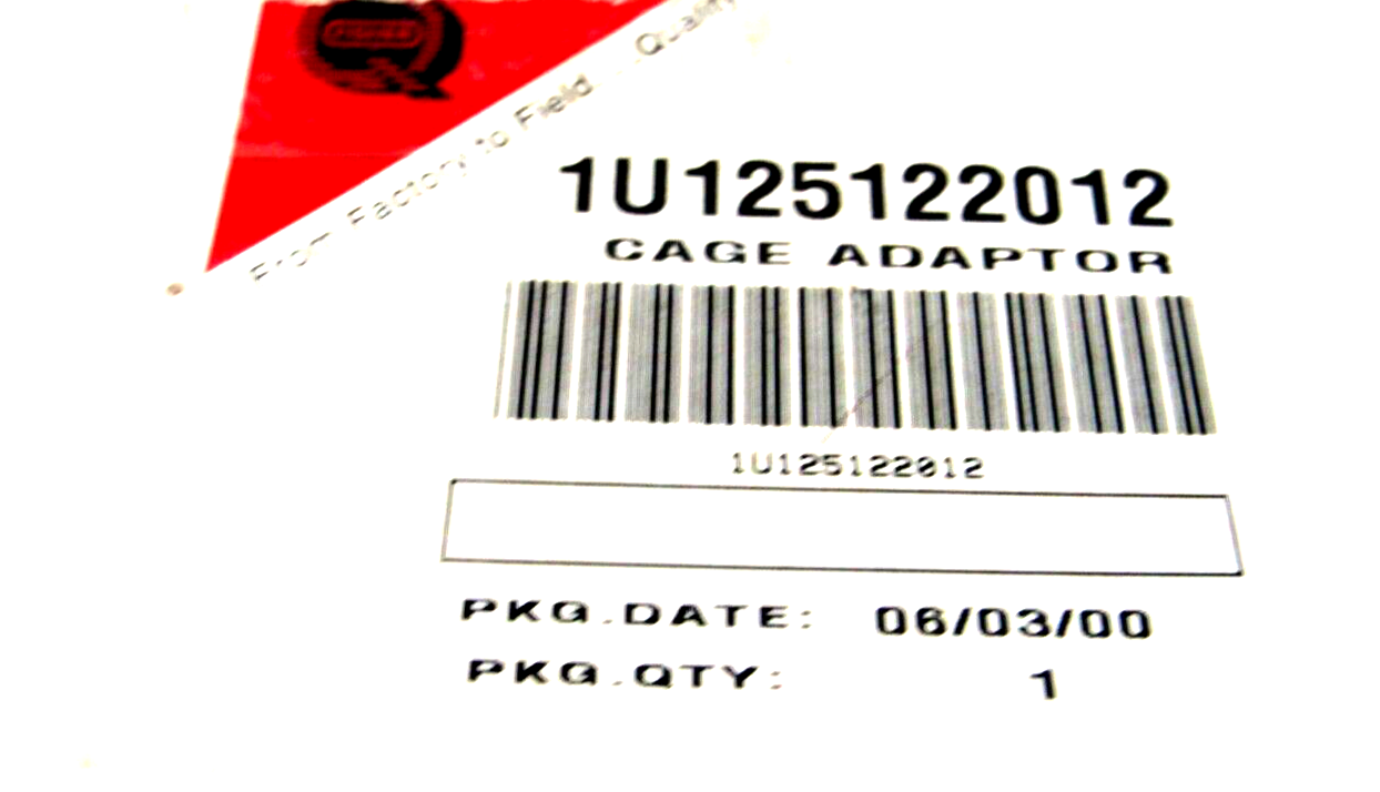 NEW FISHER 1U125122012 CAGE ADAPTOR - SB Industrial Supply, Inc.