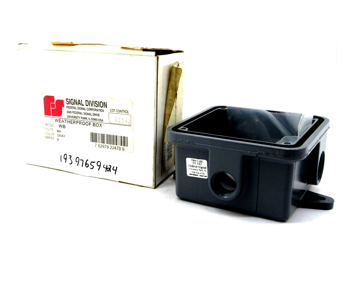 NEW SIGNAL DIVISION WB WEATHERPROOF BOX - SB Industrial Supply, Inc.