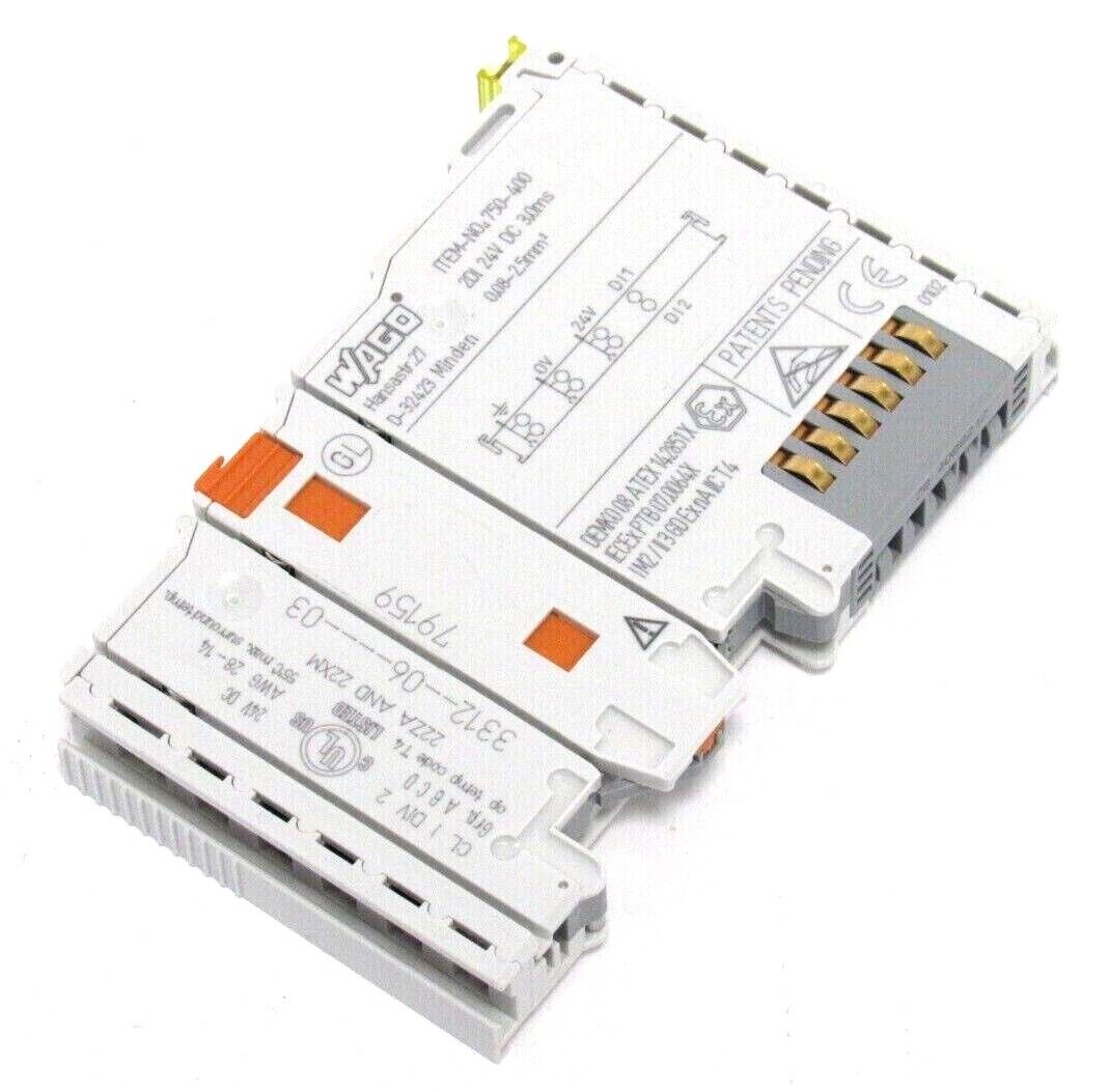 NEW WAGO 750-400 DIGITAL INPUT MODULE 750400 - SB Industrial Supply, Inc.