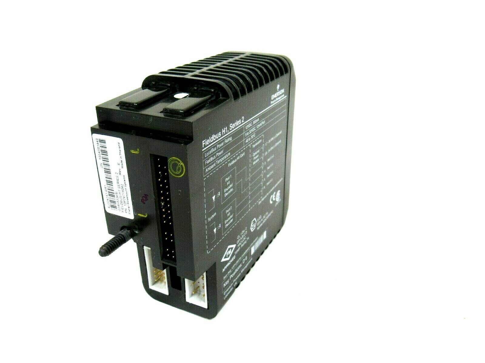 USED FISHER ROSEMOUNT DELTA V 12P2471X042 MODULE SER 2 REV E KJ3242X1 ...