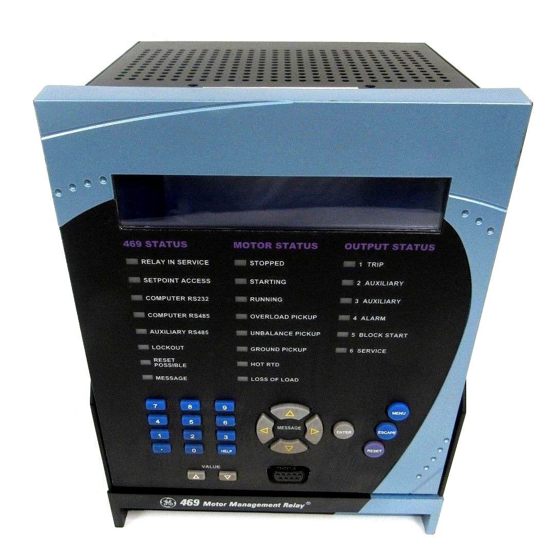 USED GENERAL ELECTRIC SR469-RELAY MOTOR MANAGEMENT RELAY SR469RELAY ...