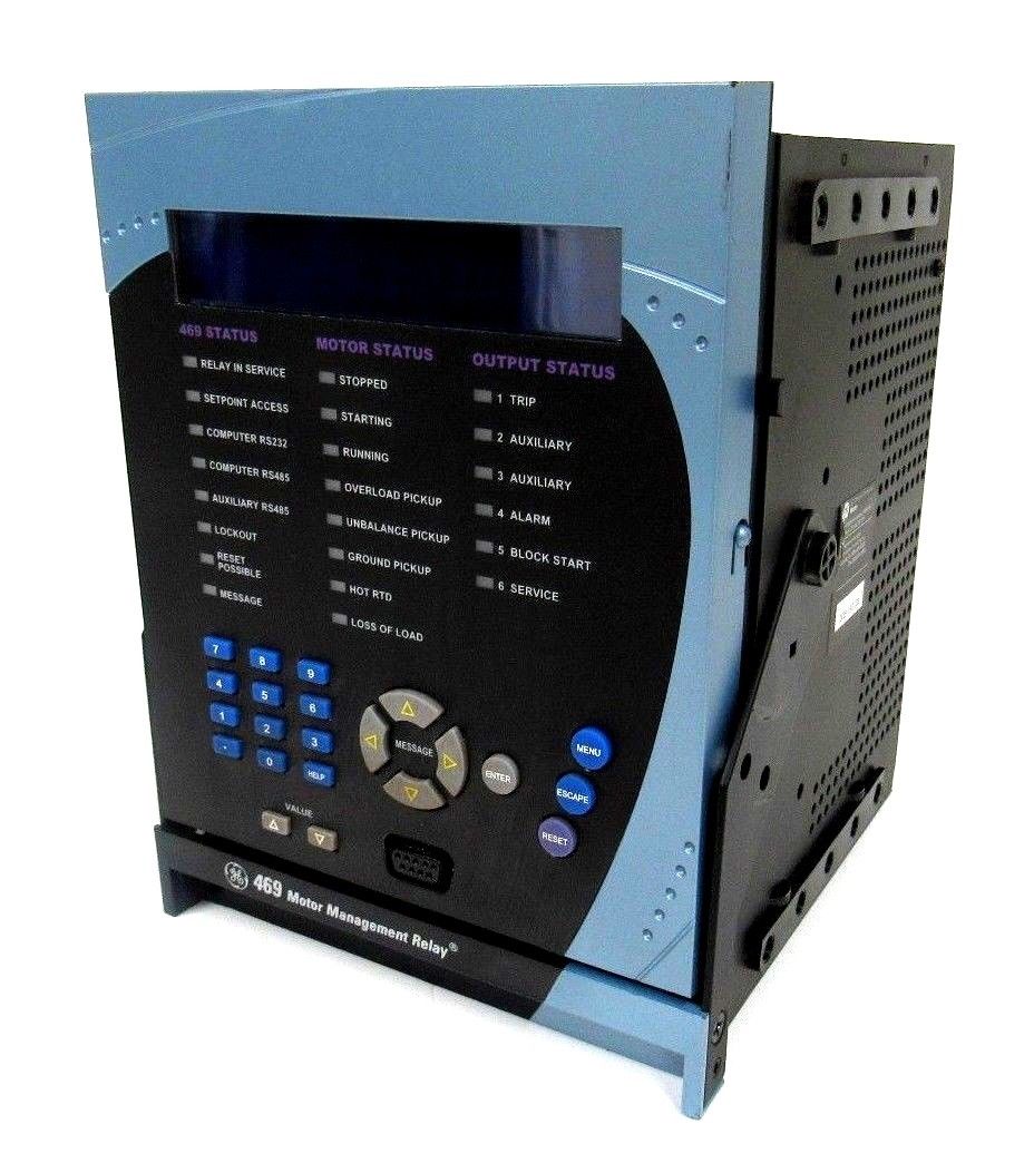 USED GENERAL ELECTRIC SR469-RELAY MOTOR MANAGEMENT RELAY SR469RELAY ...